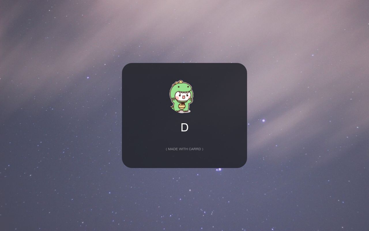 /D's Card
